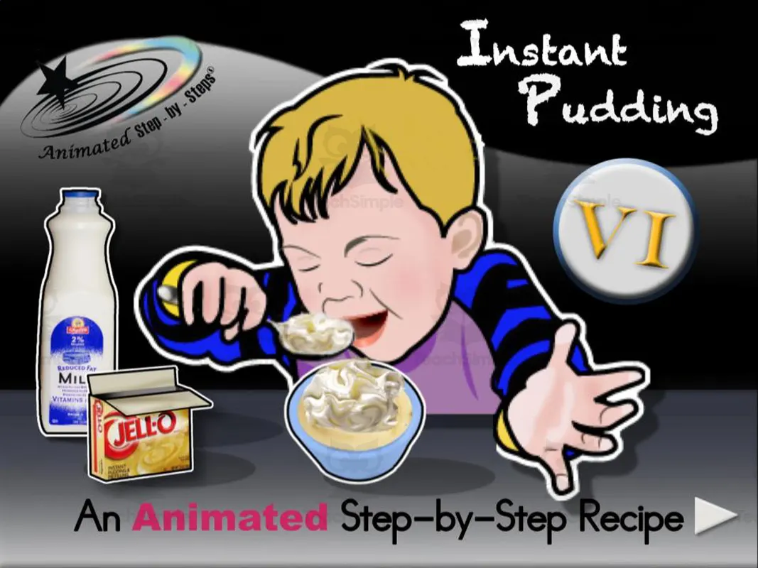 Animated Recipe: Instant Pudding VI by Teach Simple