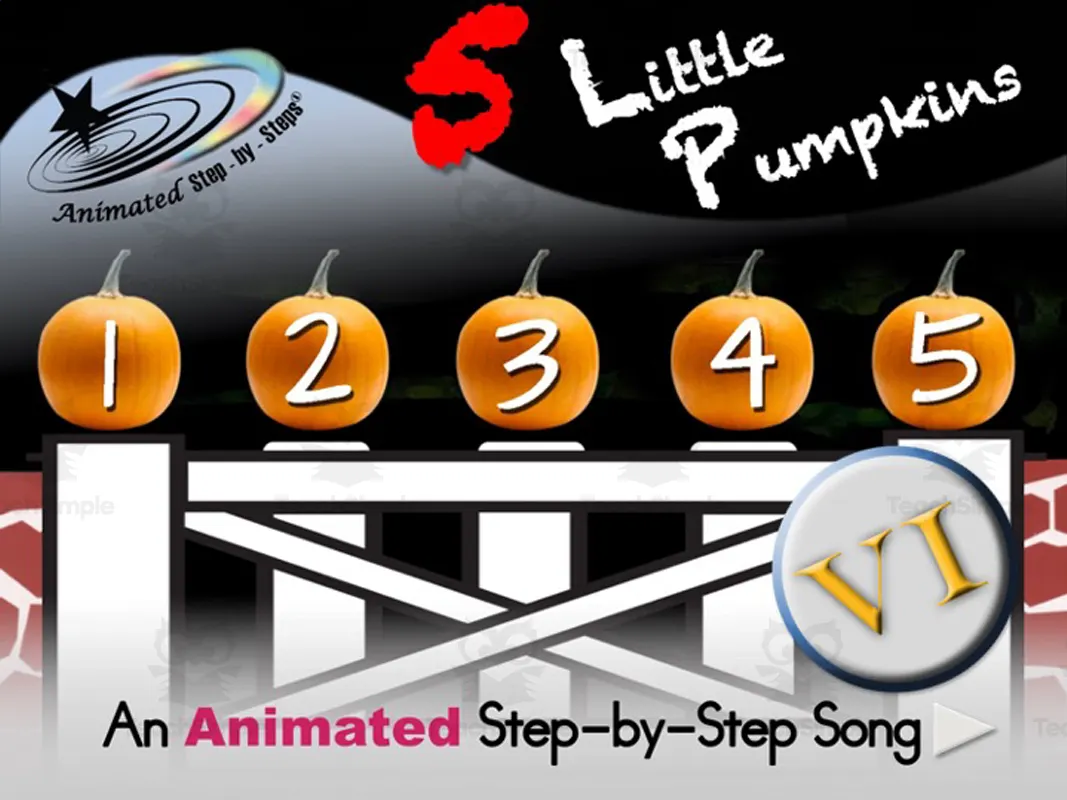 Animated Song: 5 Little Pumpkins VI by Teach Simple