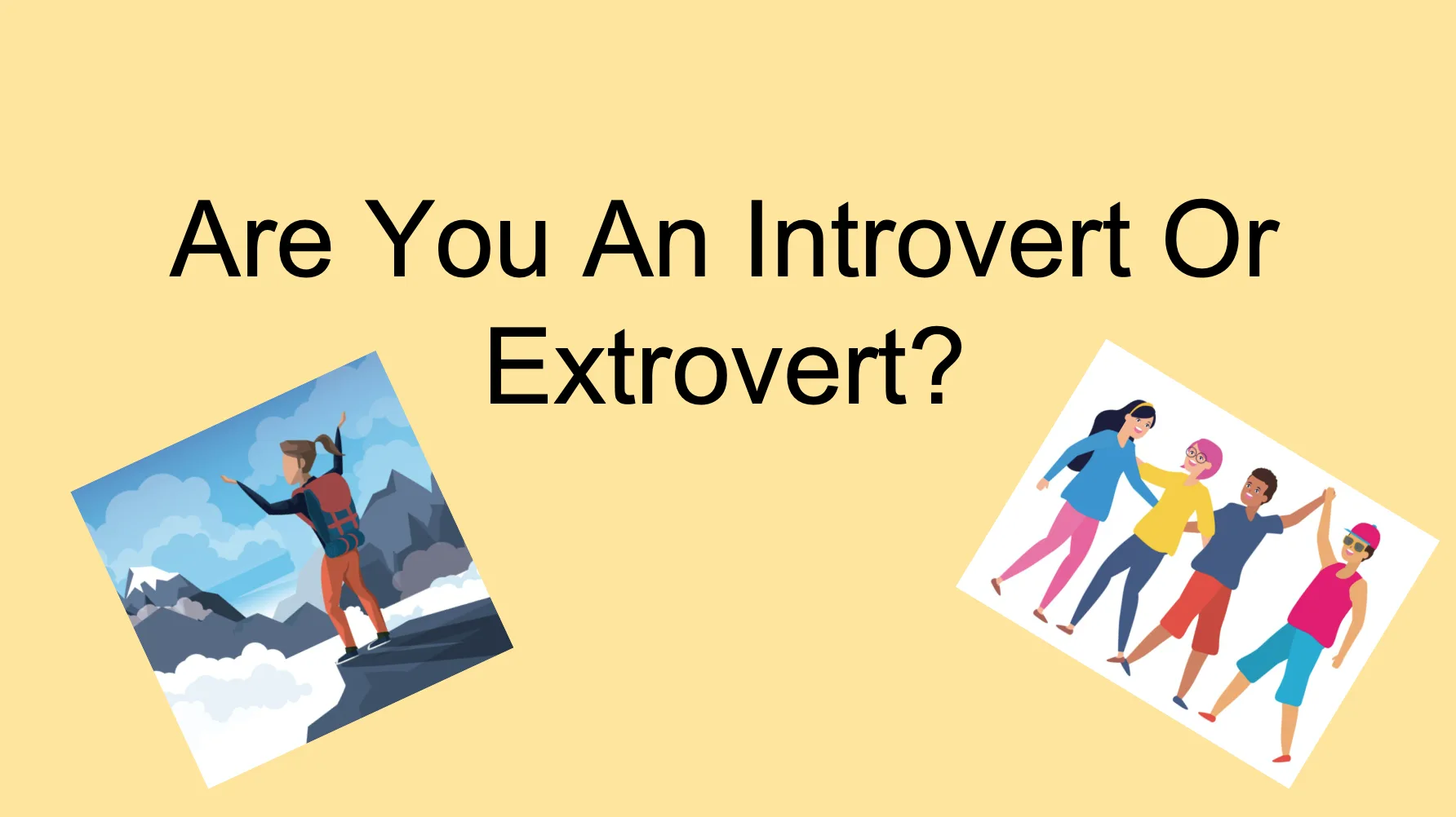 Are You An Introvert Or Extrovert? Lesson With Kahoot! and Student ...