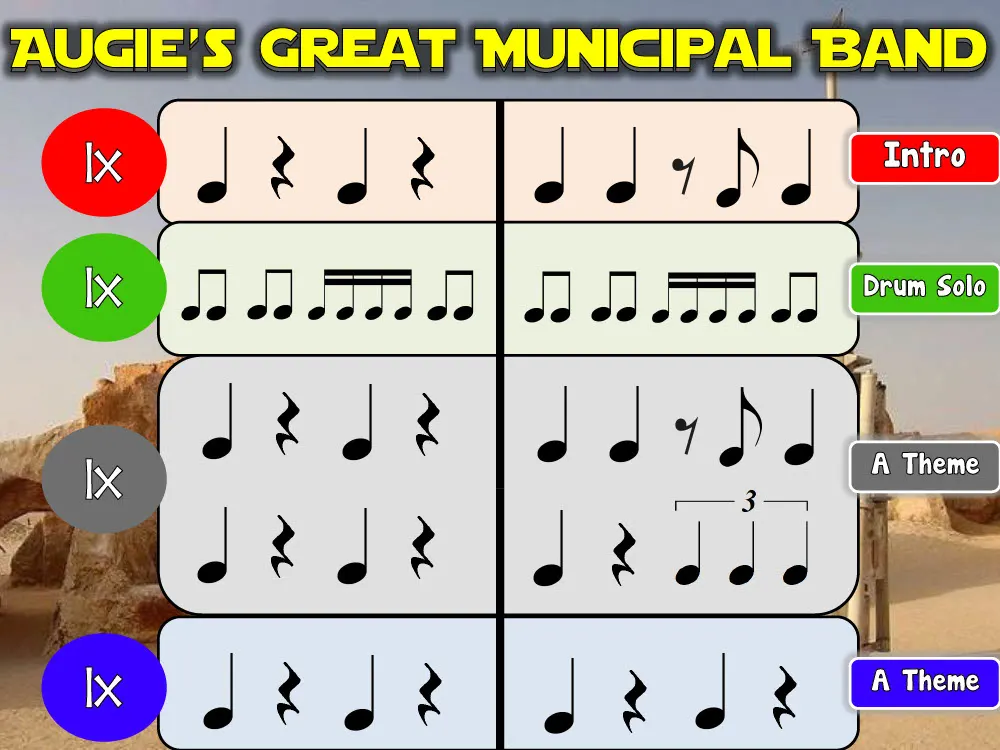 Augie's Great Municipal Band, Star Wars Ep. I (John Williams) - BUCKET ...