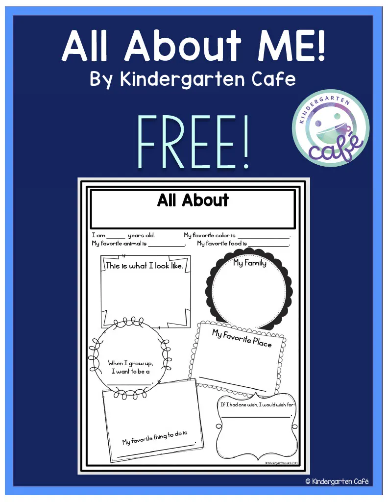 Back to School: All About Me Worksheets by Teach Simple