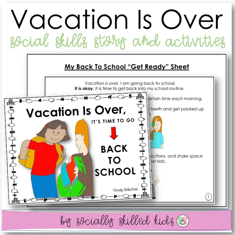 Back To School Story and Activities by Teach Simple