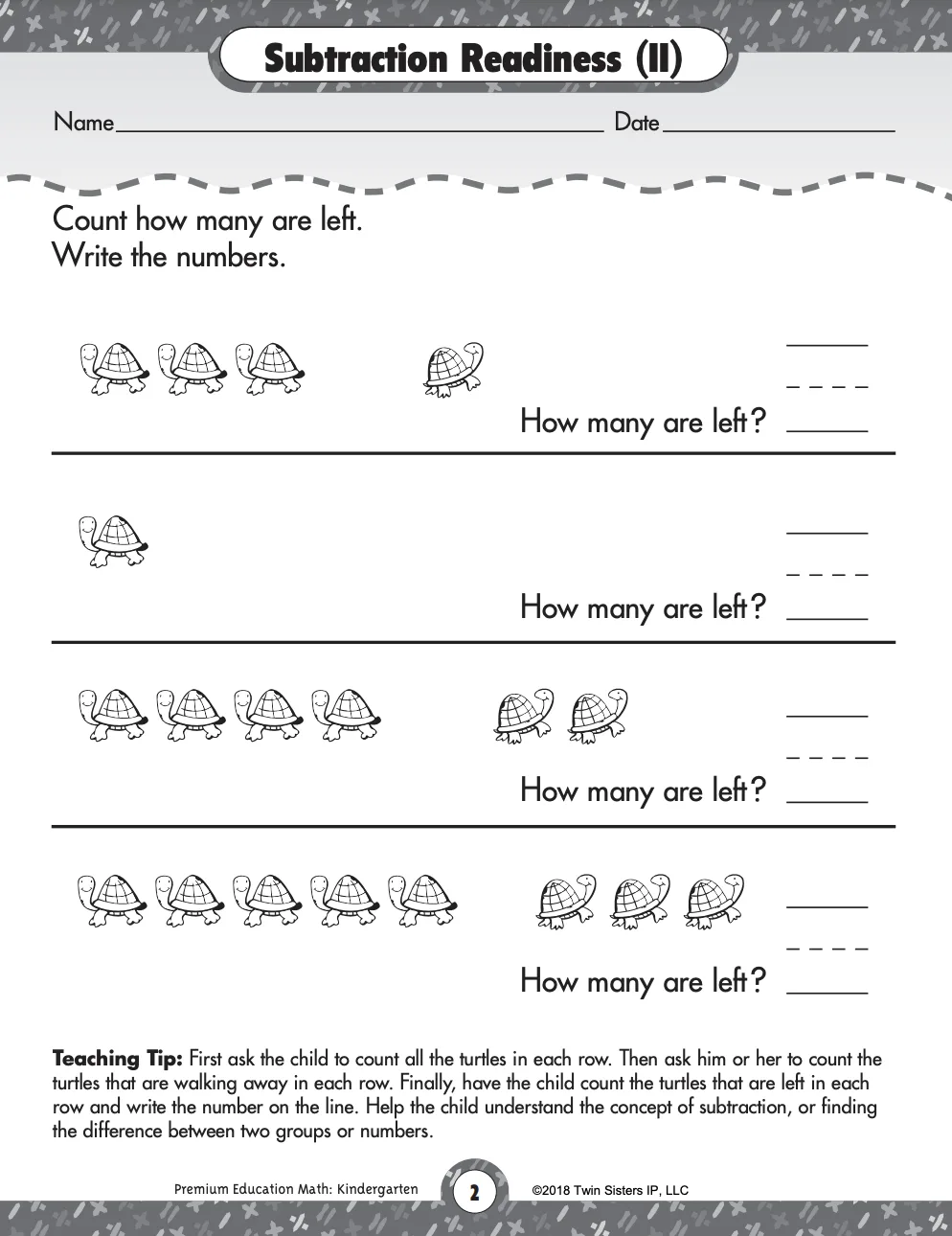 Beginning Subtraction, Number Sentences, Word Problems by Teach Simple