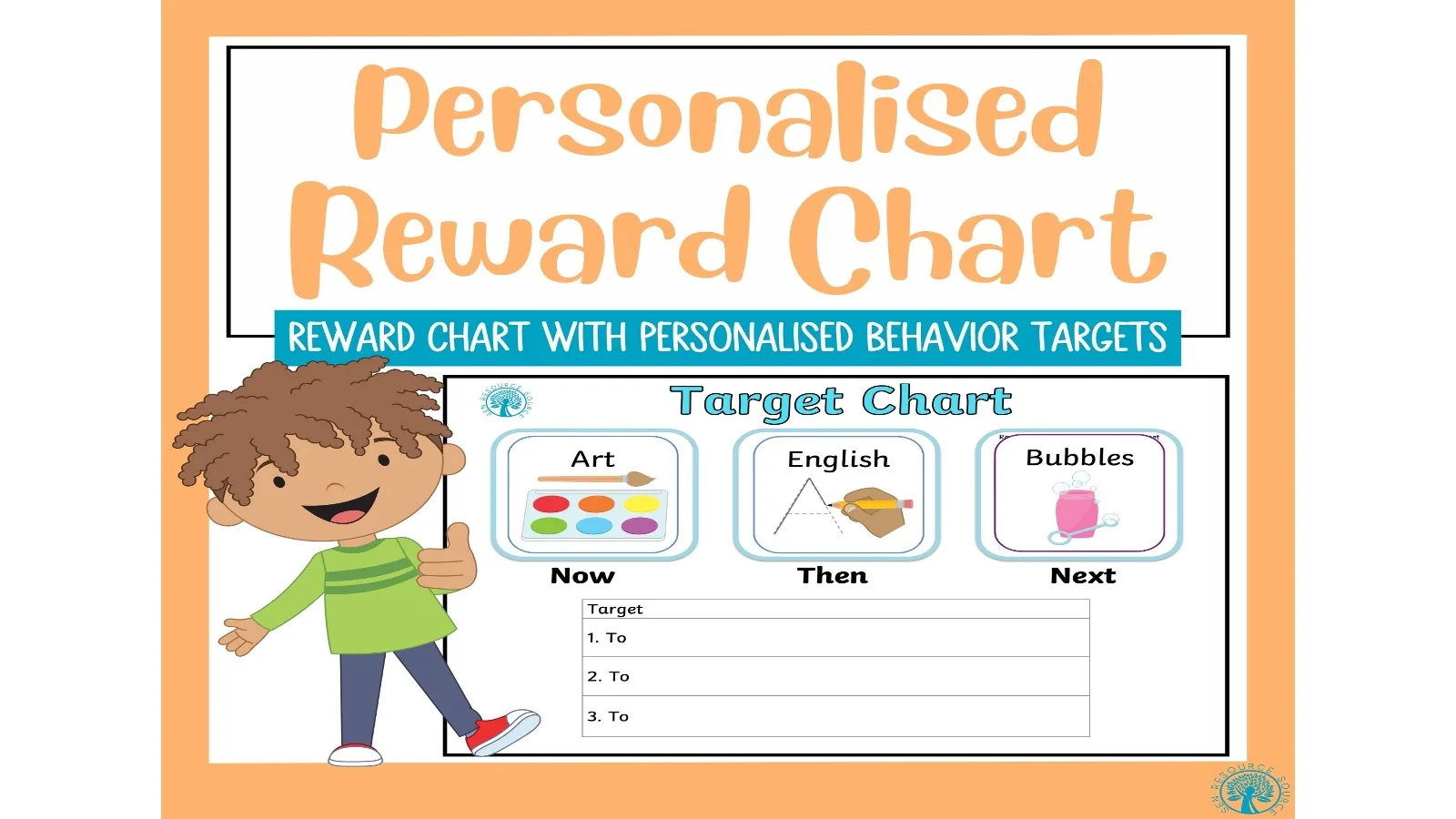 Behavior Target Reward Charts by Teach Simple