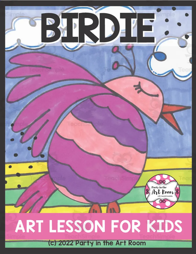 Birdie Art Lesson for Kids by Teach Simple