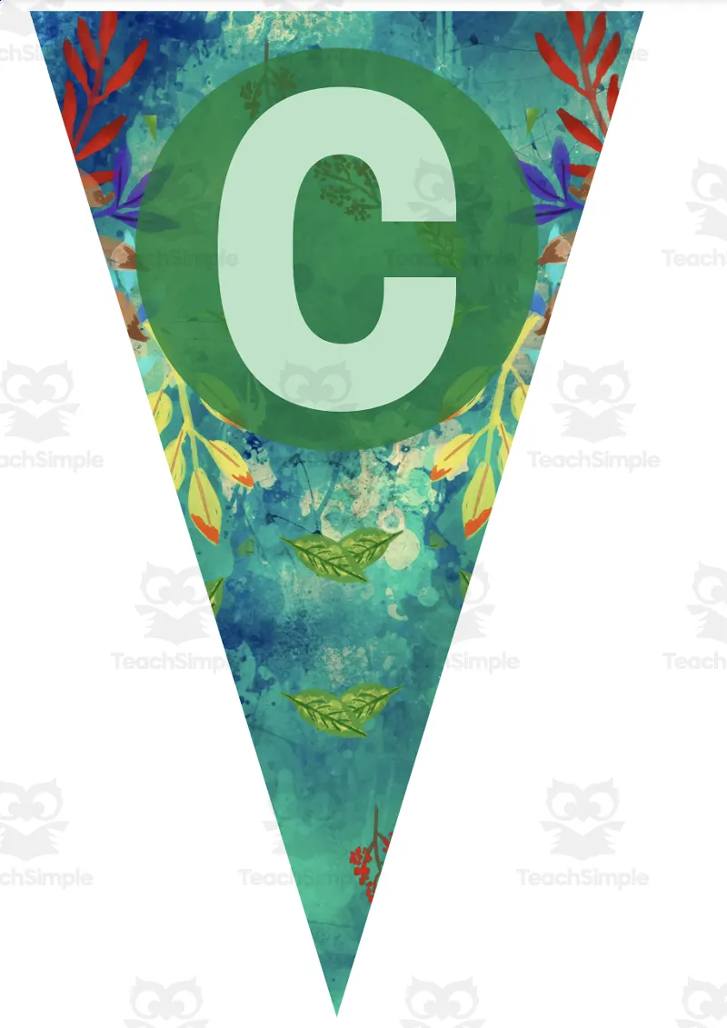 Birthday Flags by Teach Simple
