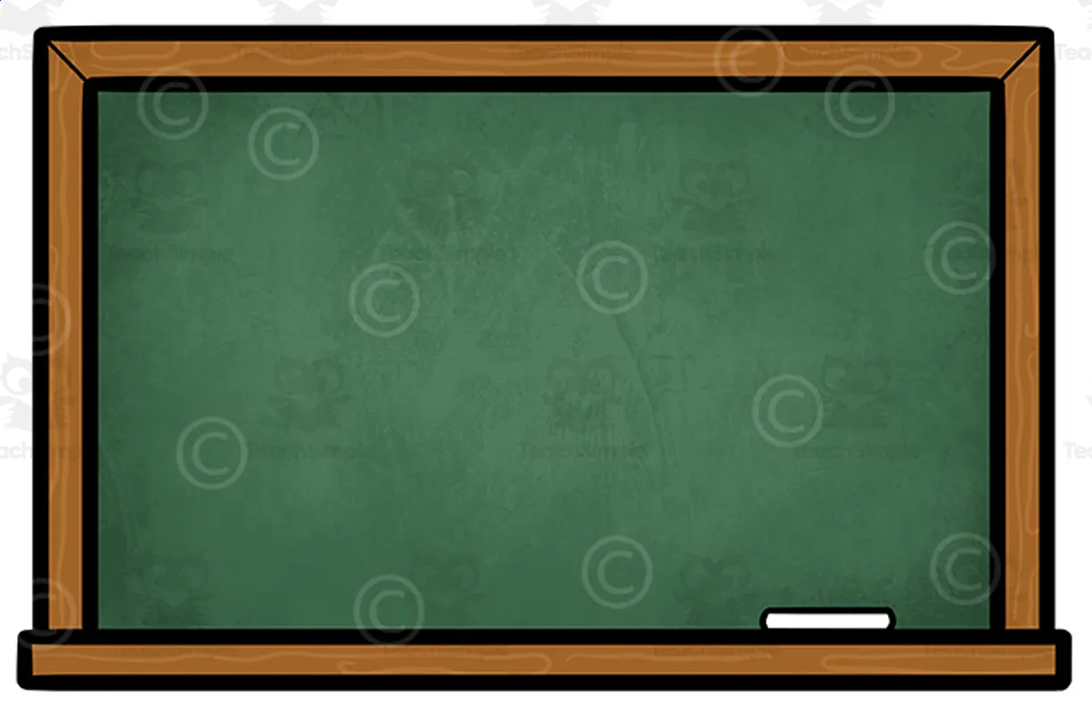Blackboard clipart-Back to school graphics by Teach Simple