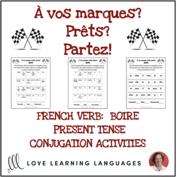 Boire present tense conjugation practice - À vos marques, prêts, partez ...