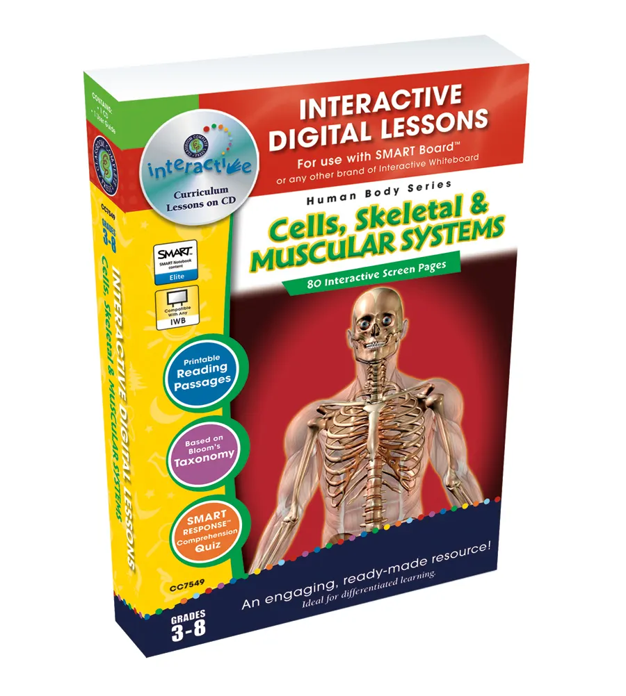 Cells, Skeletal & Muscular Systems - Digital Lesson Plan Gr. 5-8 ...