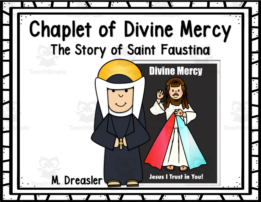 Chaplet of Divine Mercy | Interactive Reading Packet by Teach Simple