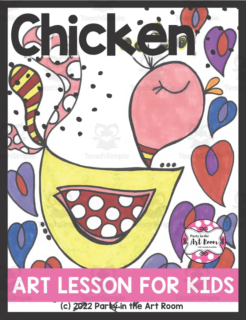 Chicken Art Lesson for Kids by Teach Simple