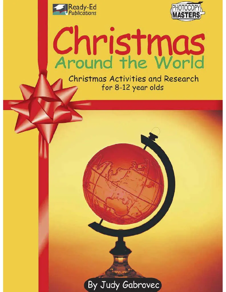 Christmas Around The World Activities And Research Workbook By Teach christmas-around-the-world-activities-and-research-workbook-by-teach
