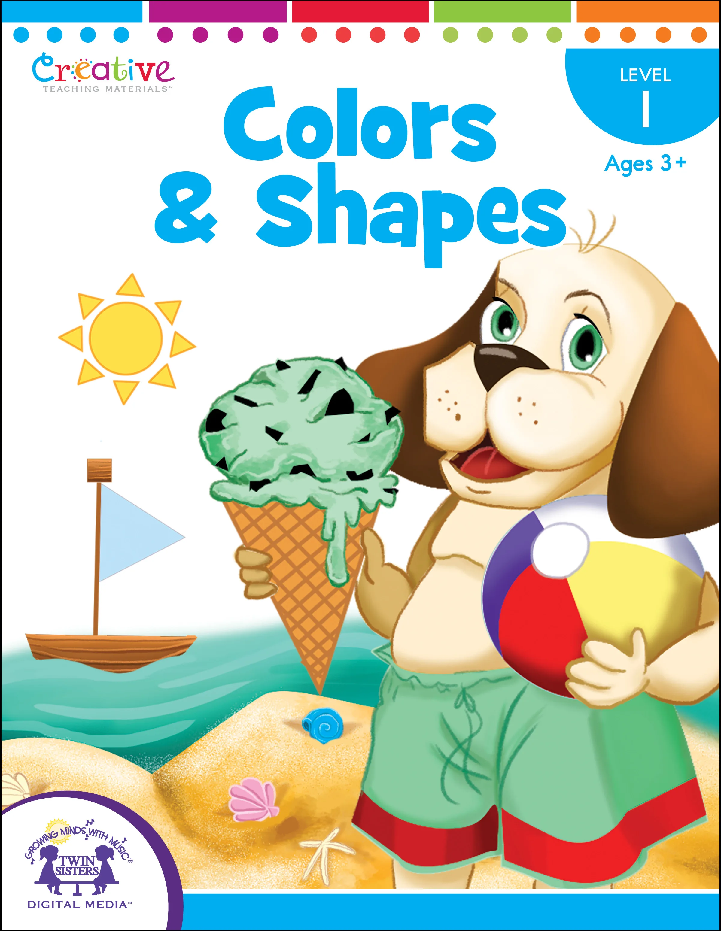 Colors & Shapes Printable Workbook by Teach Simple