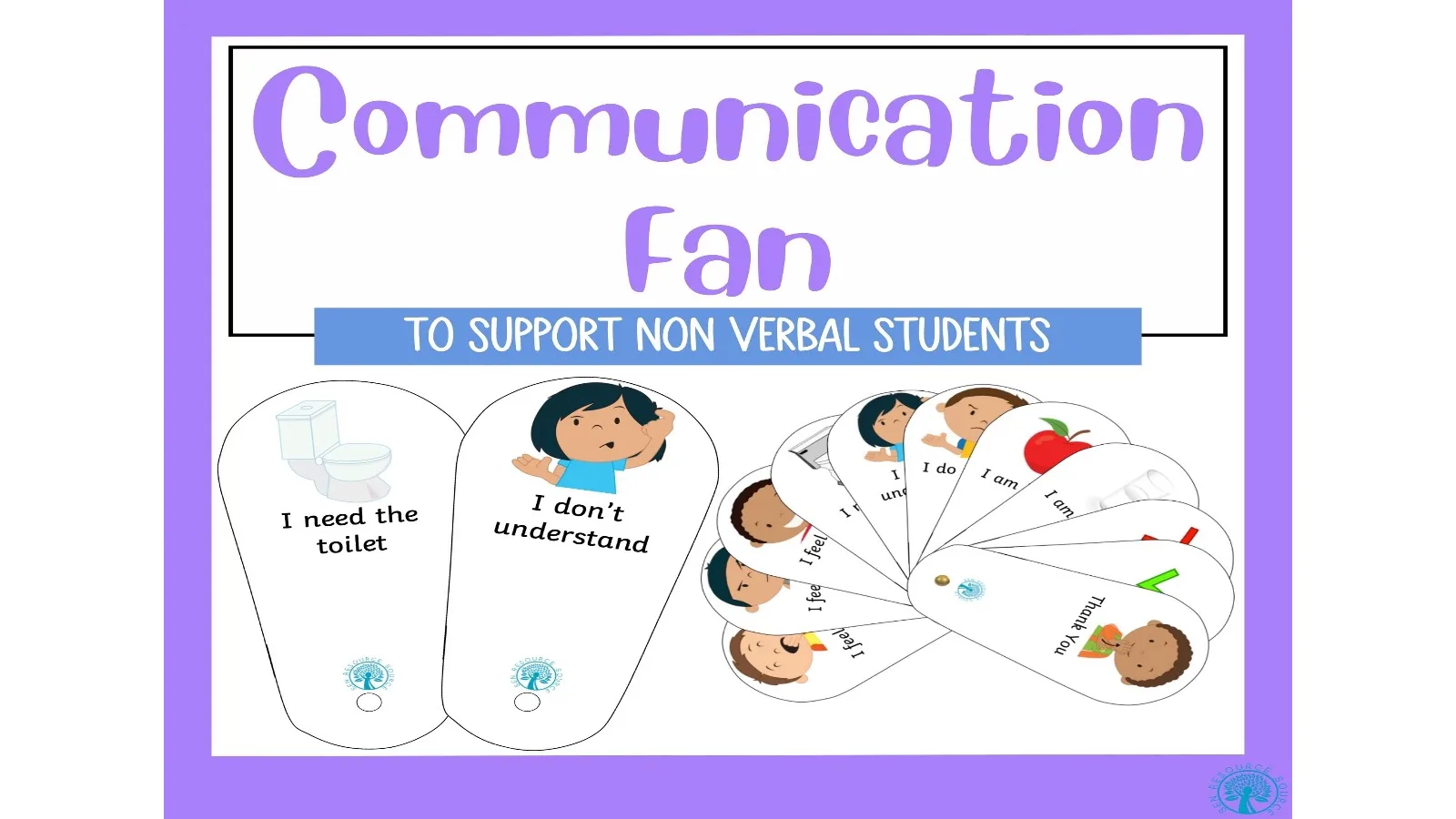 Communication Fans by Teach Simple