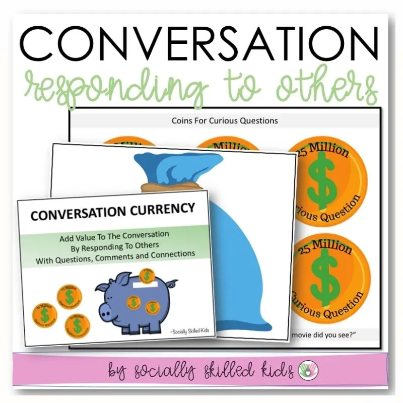 Conversation Activity, Responding To Others by Teach Simple