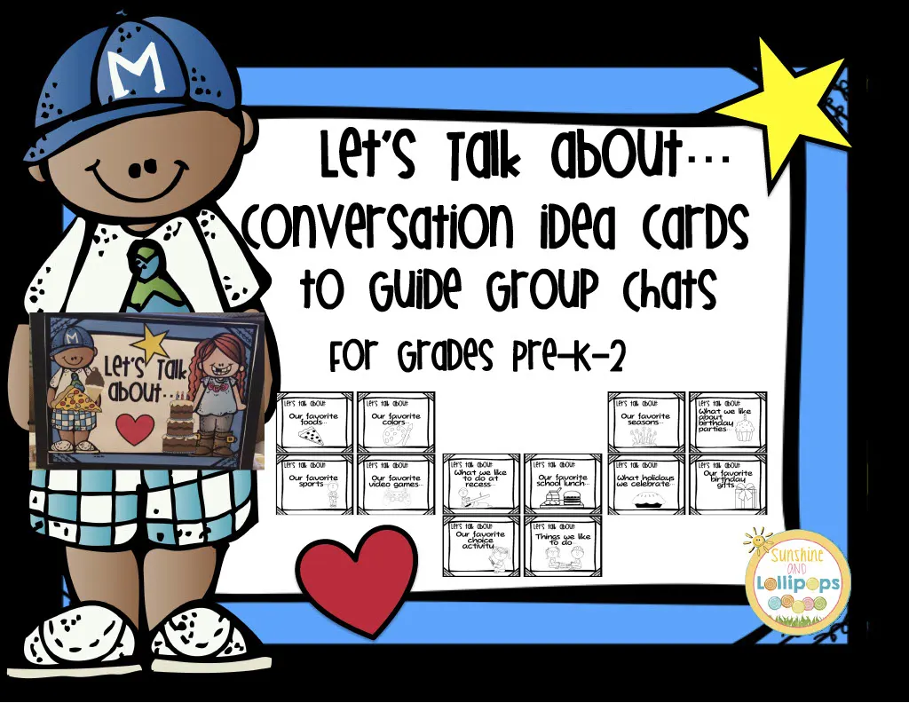Conversation Starters for SpEd, ELL, and Speech by Teach Simple