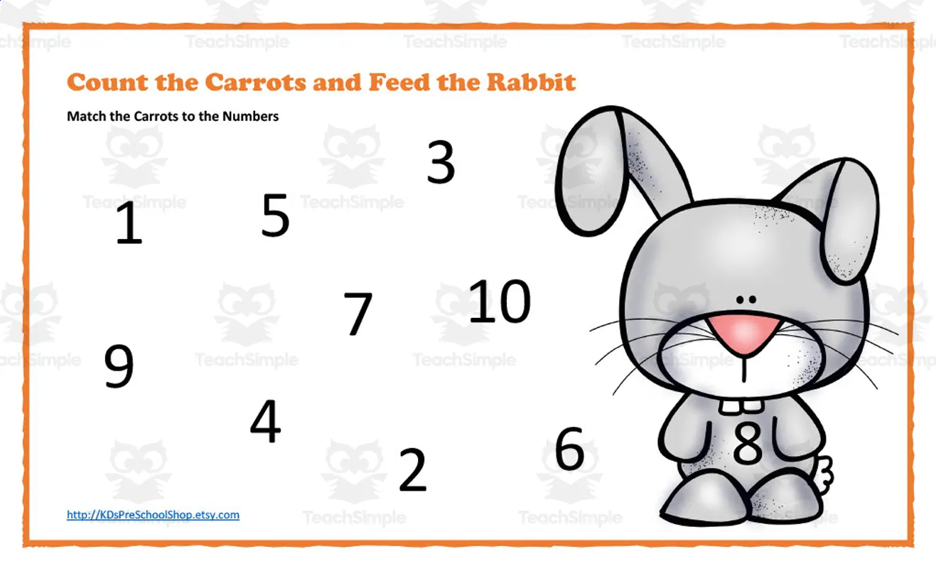 Count the Carrots & Feed the Rabbit by Teach Simple Count the Carrots & Feed the Rabbit by Teach Simple