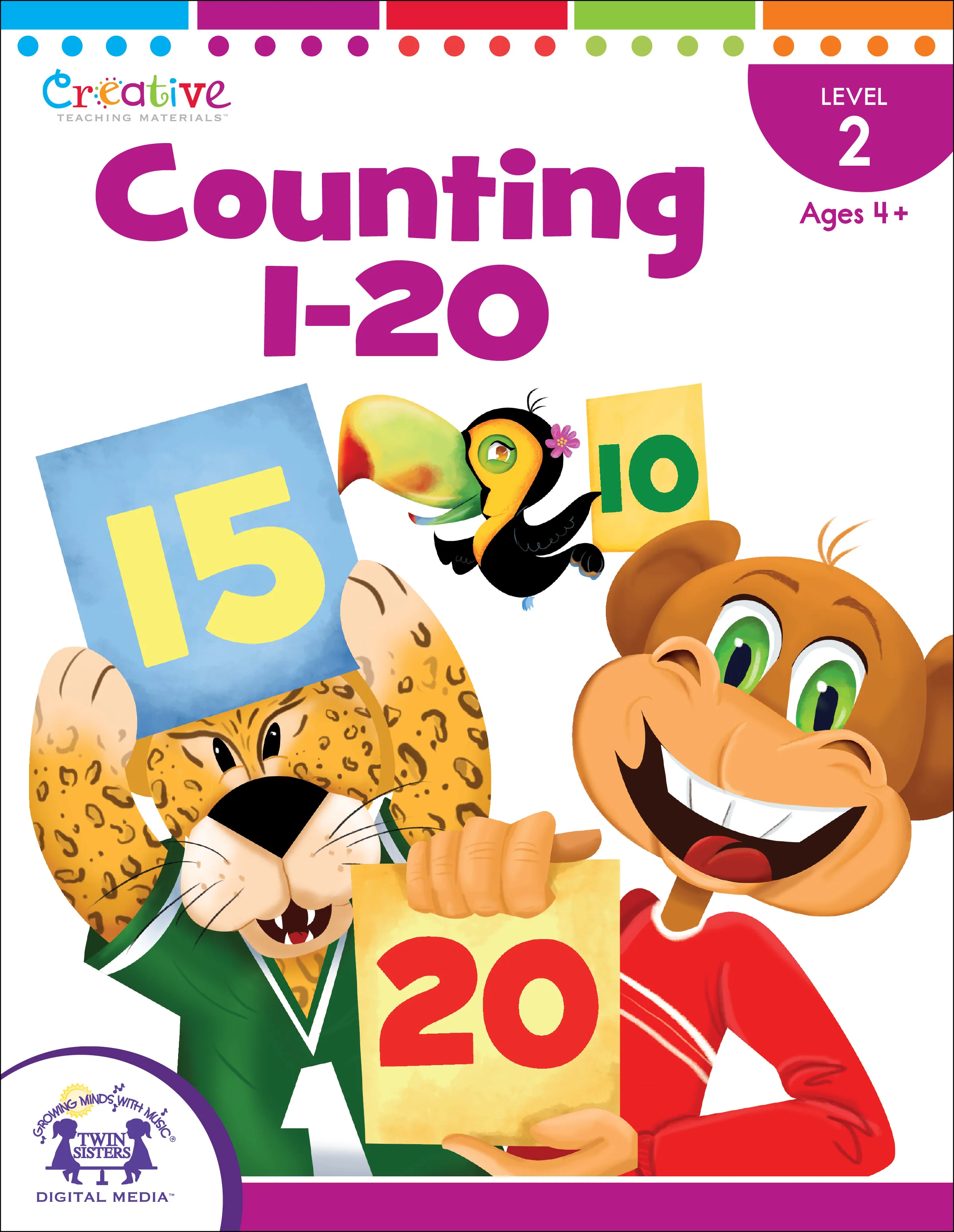 Counting 1-20 Printable Workbook by Teach Simple