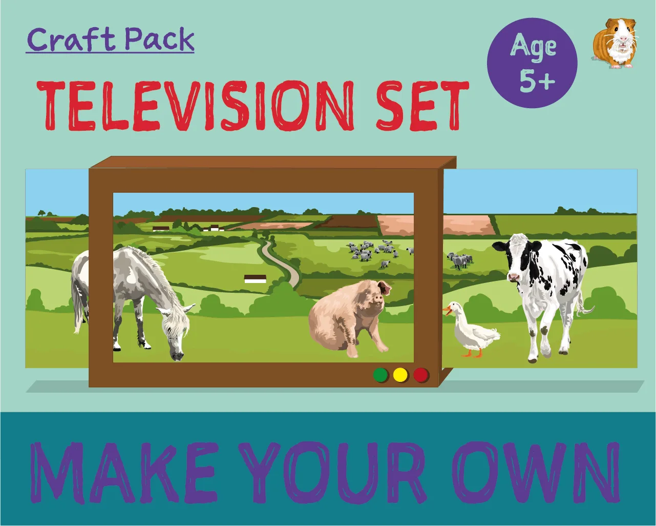 Craft Pack: Make A Television Set (4 years +) by Teach Simple