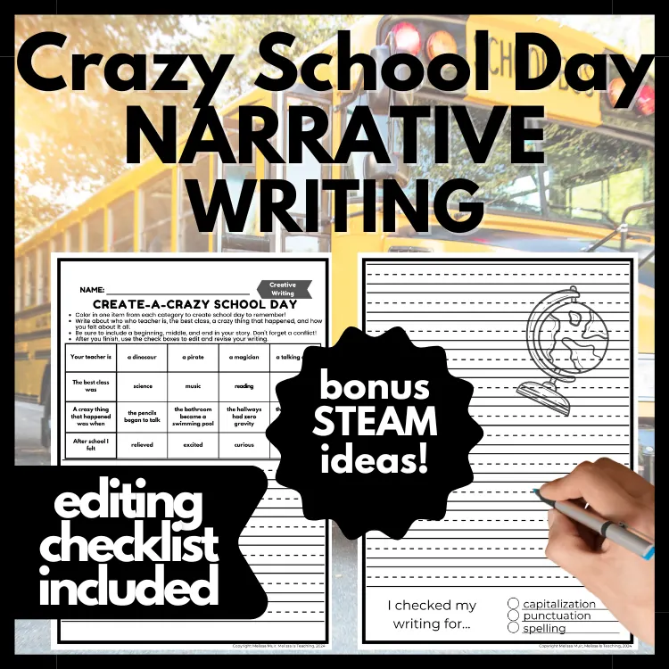 Crazy School Day Writing Challenge | Memorable teachers & events by ...