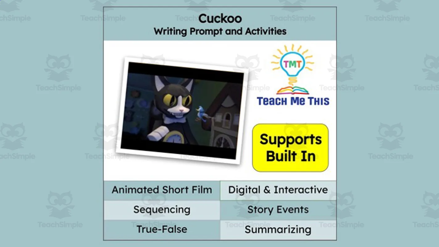 Cuckoo Animated Writing Activity | Short Film by Teach Simple