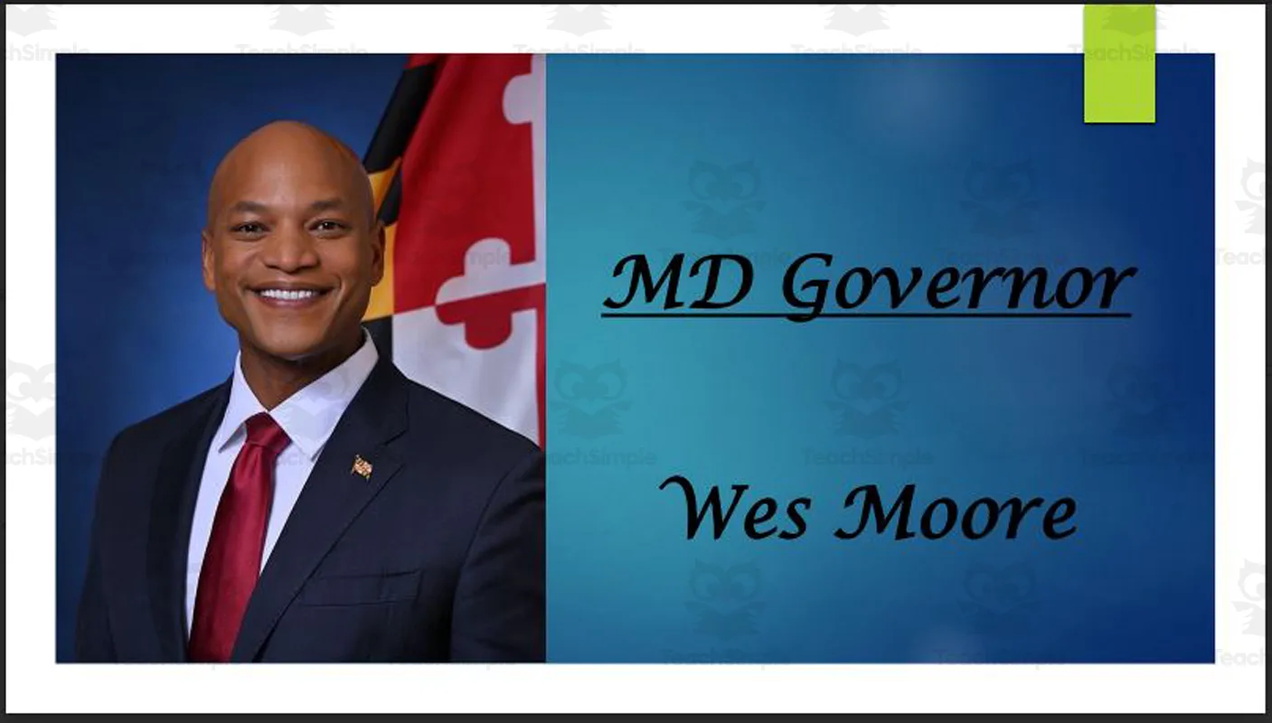 Current Maryland Governor and Lt. Governor (BIO PPT Bundle) by Teach Simple