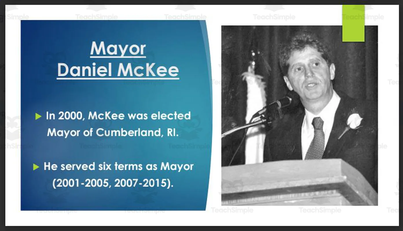 Current Rhode Island Governor and Lt. Governor (BIO PPT Bundle) by ...