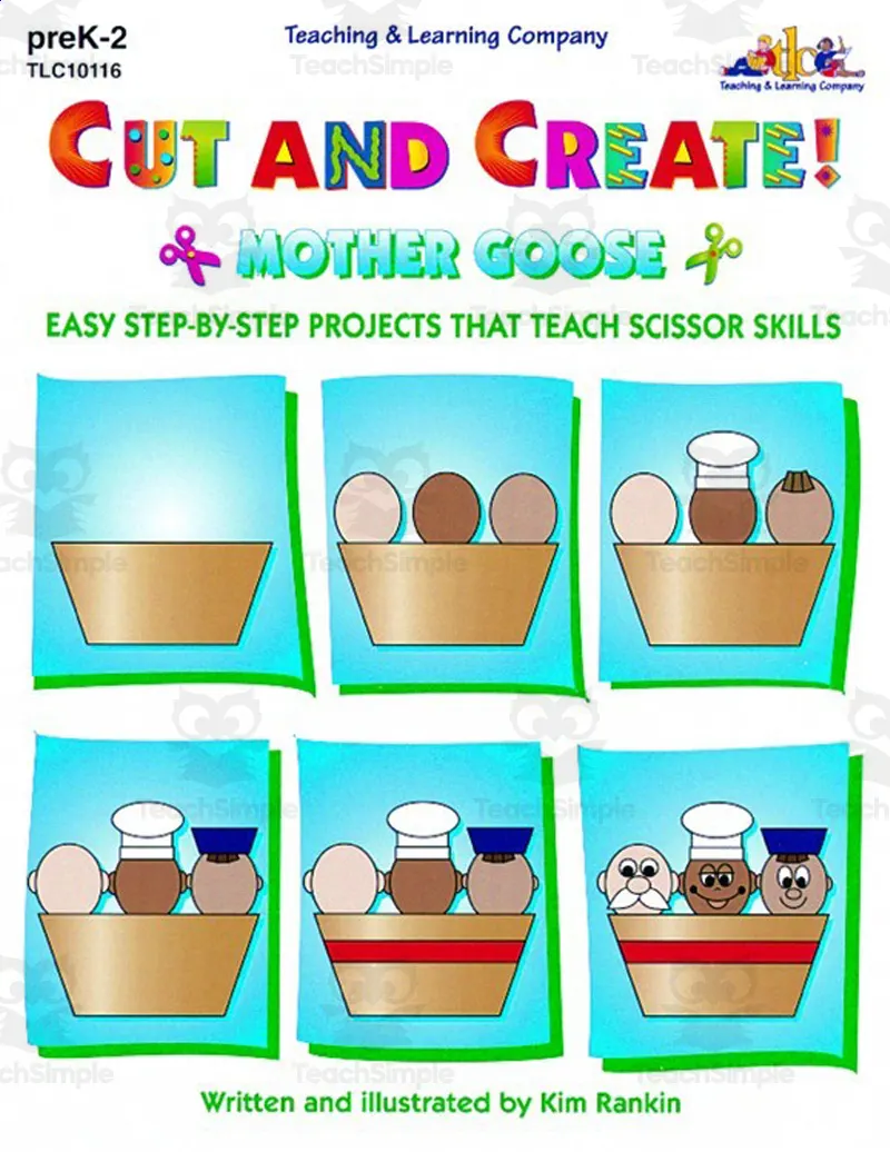 Cut and Create! Mother Goose by Teach Simple