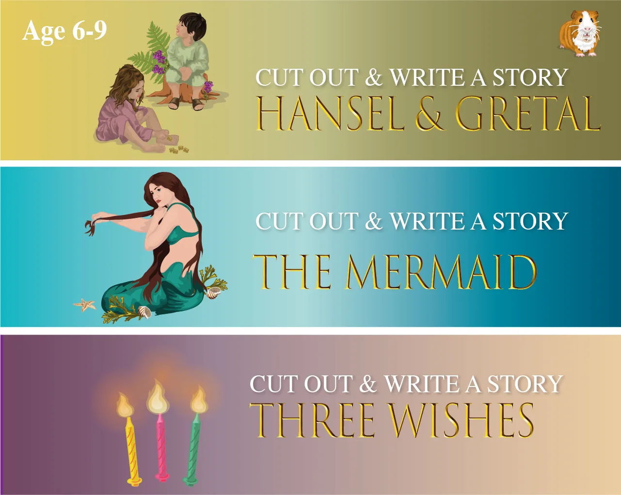 Cut Out And Write Fairy Tales (6-9 years) by Teach Simple