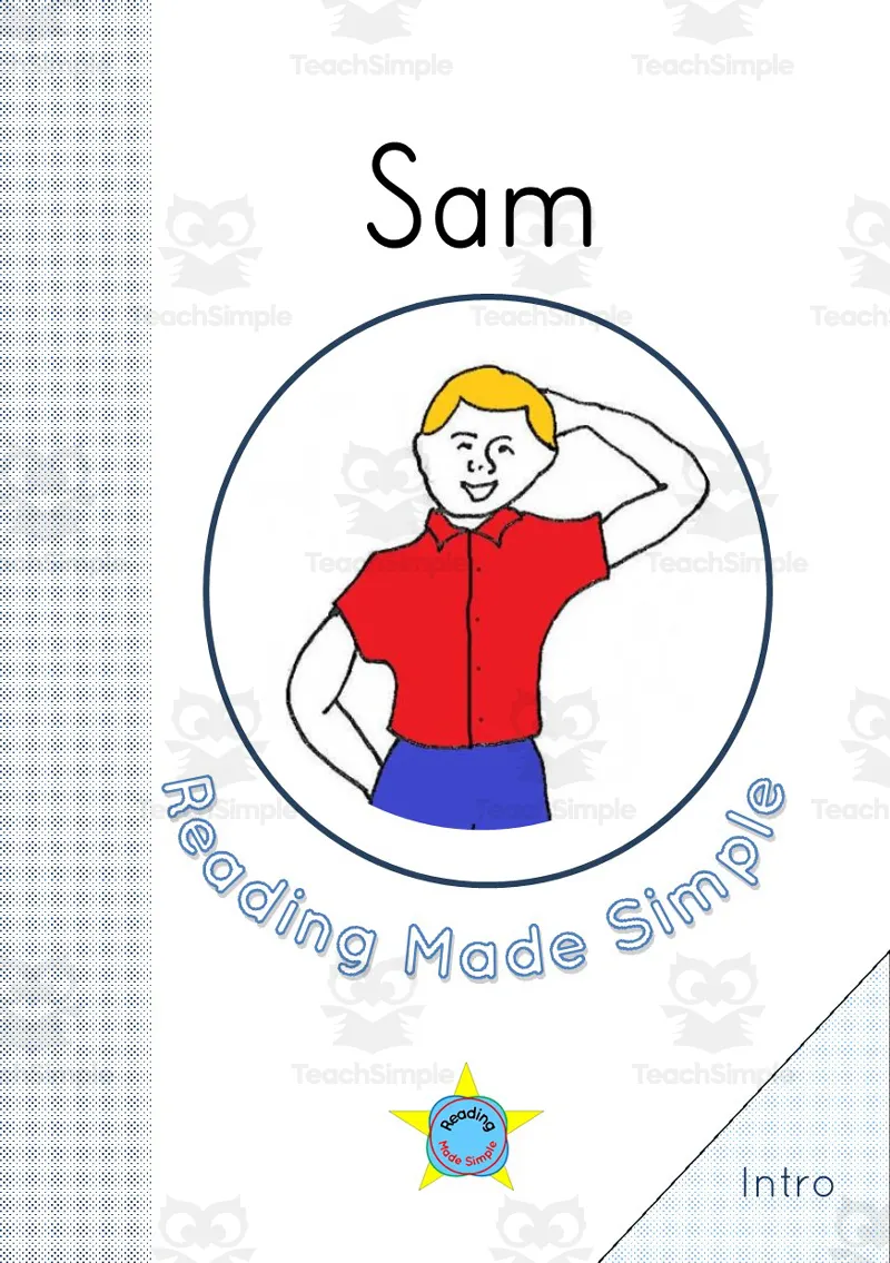 CVC Reading Book 5 by Teach Simple