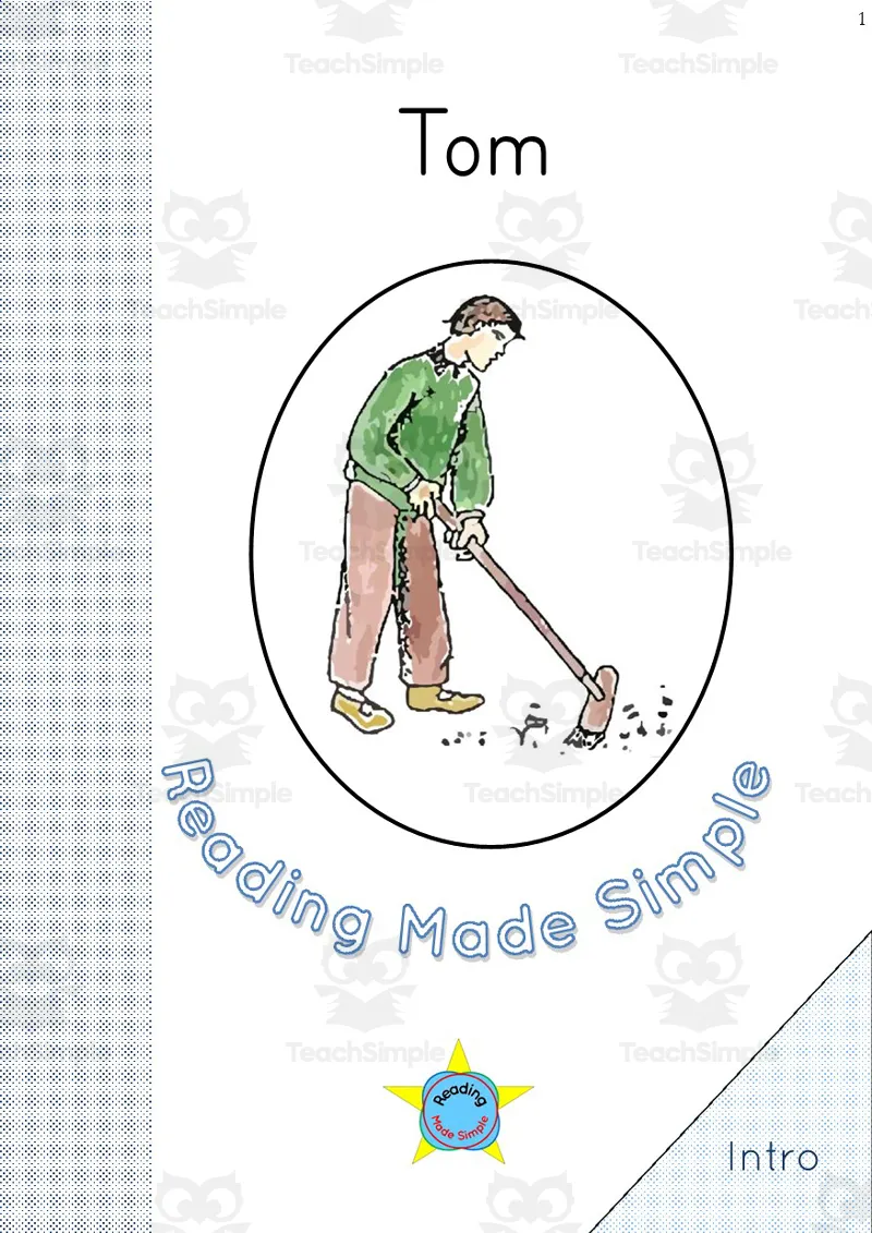 CVC Reading Book 7 by Teach Simple