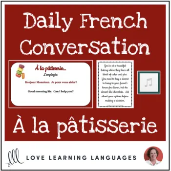 Daily French Conversations - À la pâtisserie - Intermediate French ...