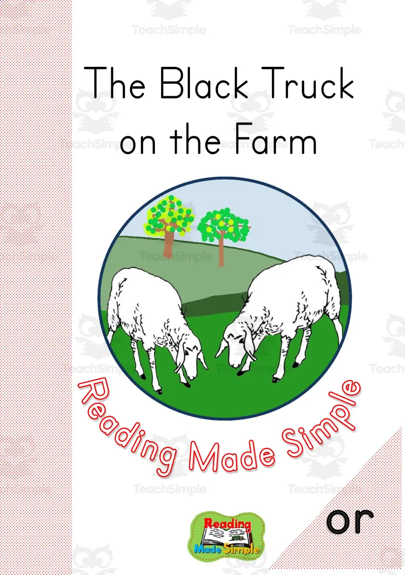 Decodable "OR" Reading Book Level 1: 20 by Teach Simple