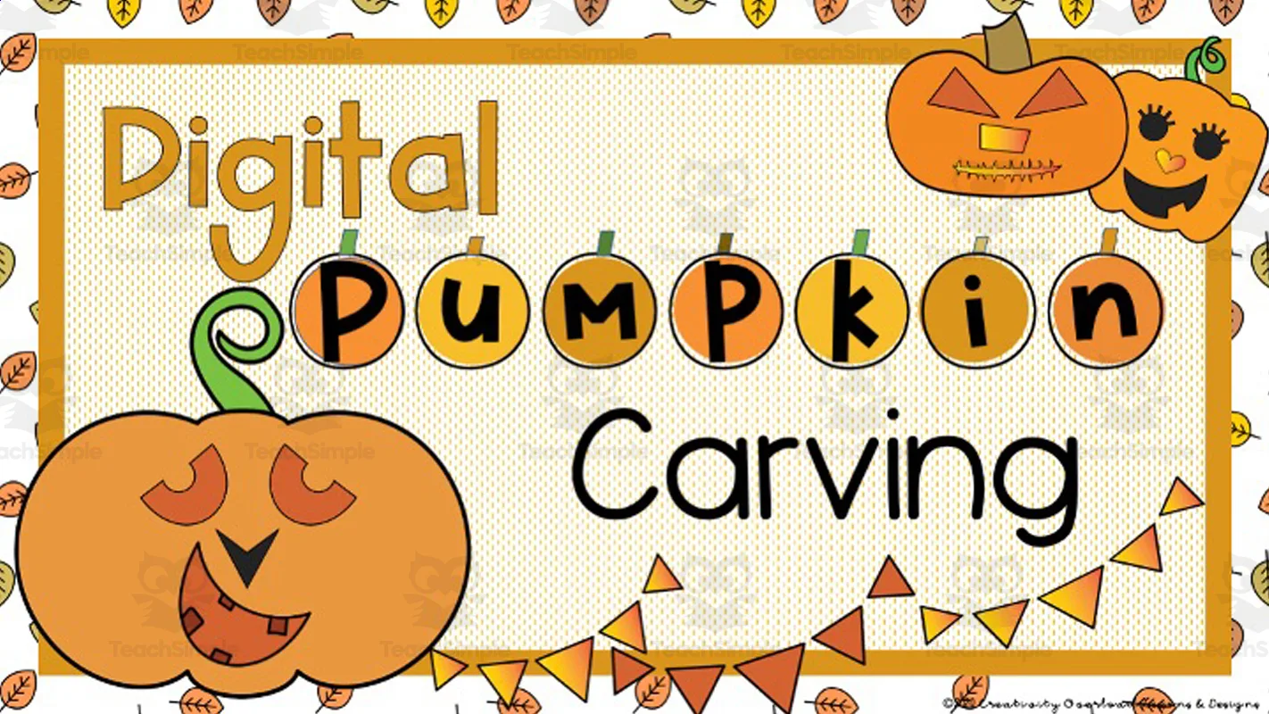 Digital Pumpkin Carving by Teach Simple