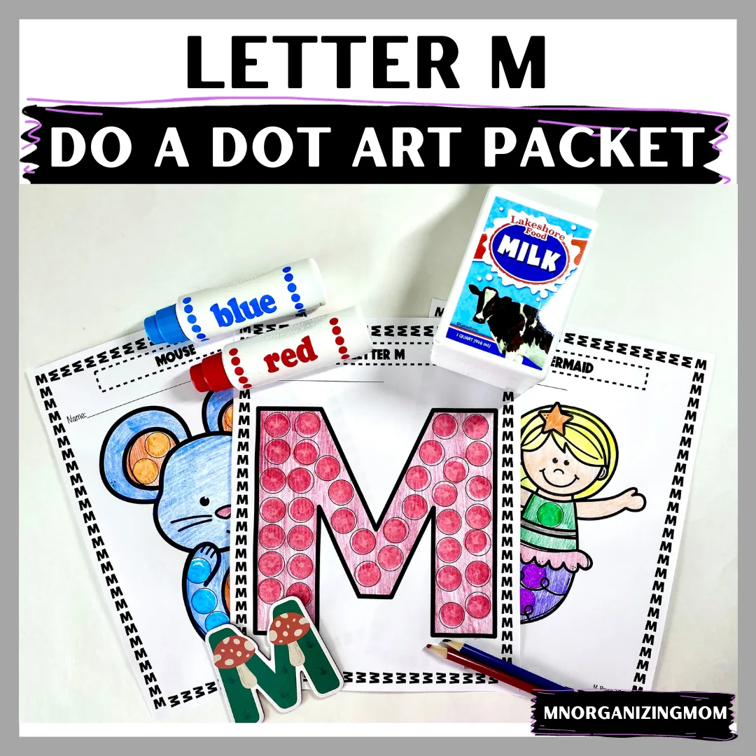 Do A Dot: Letter M by Teach Simple