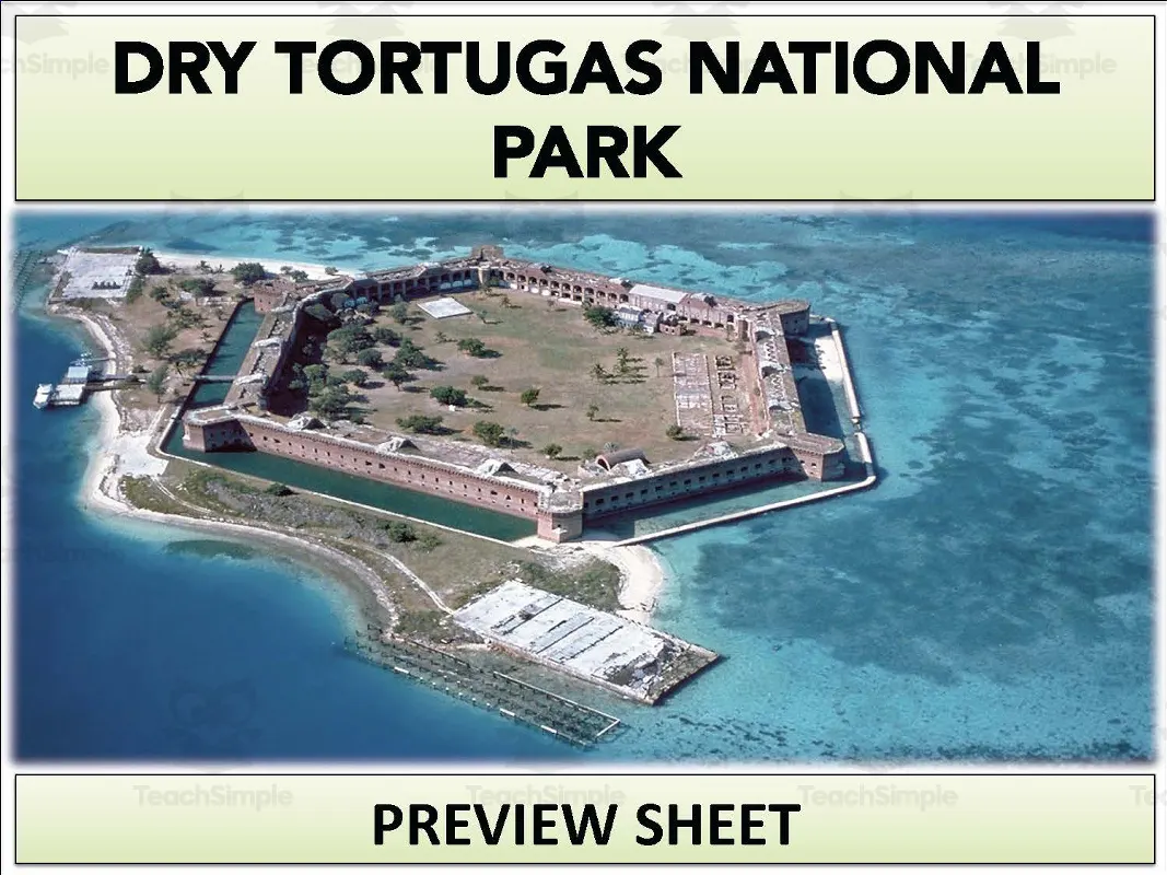 Dry Tortugas National Park Geography Unit by Teach Simple