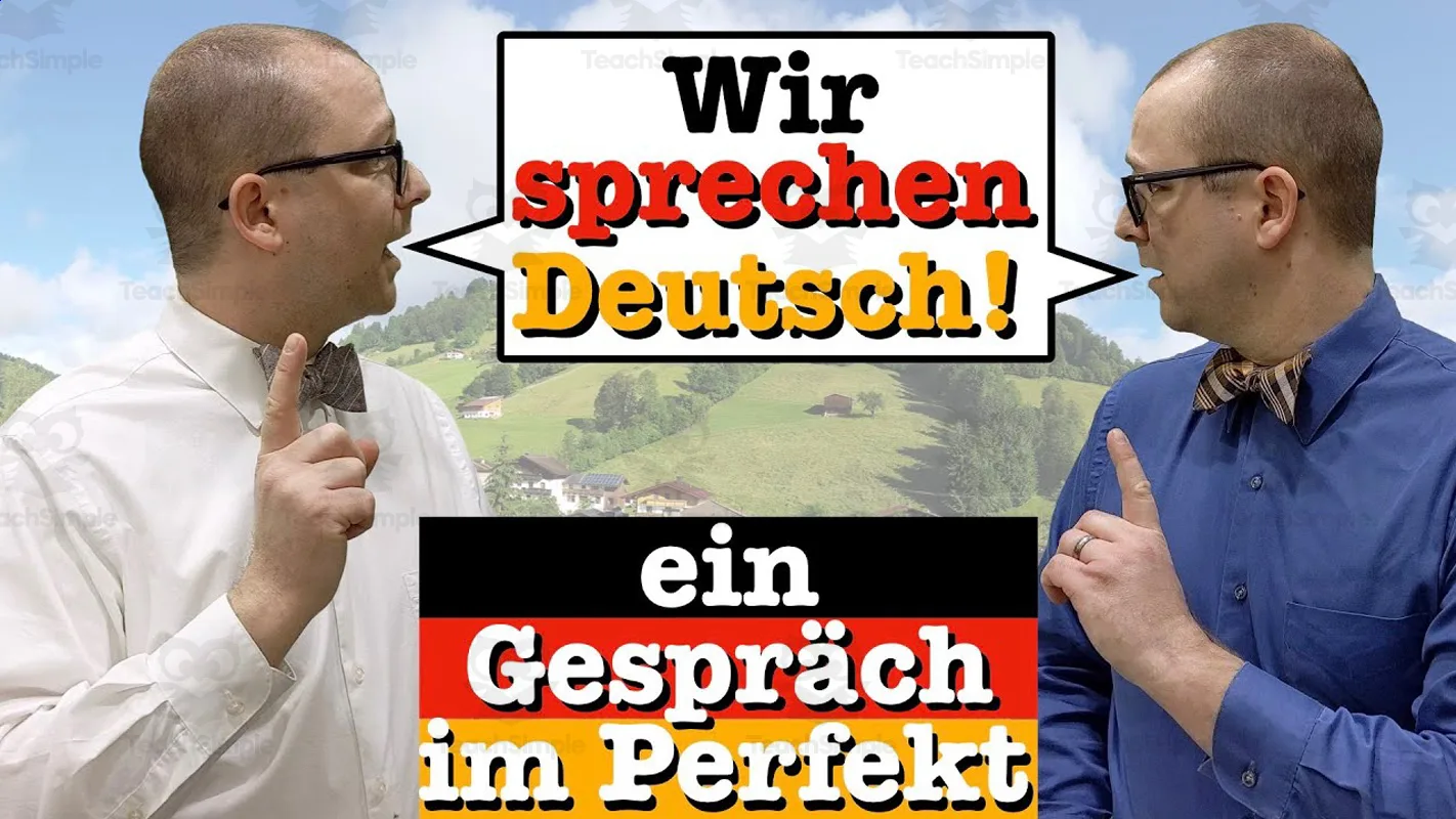 Du hast eine echt coole Party verpasst. - German Perfekt Tense Example ...