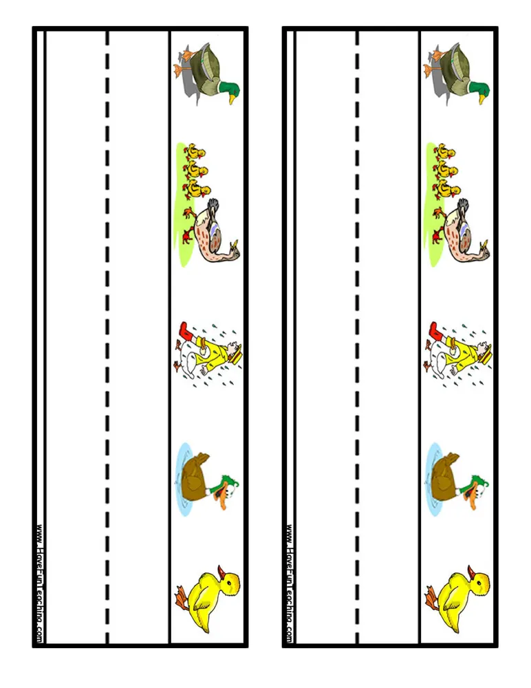 Ducks Desk Name Tags by Teach Simple