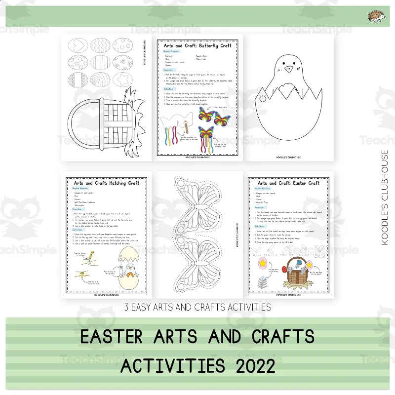 Easter Arts and Crafts Activity by Teach Simple