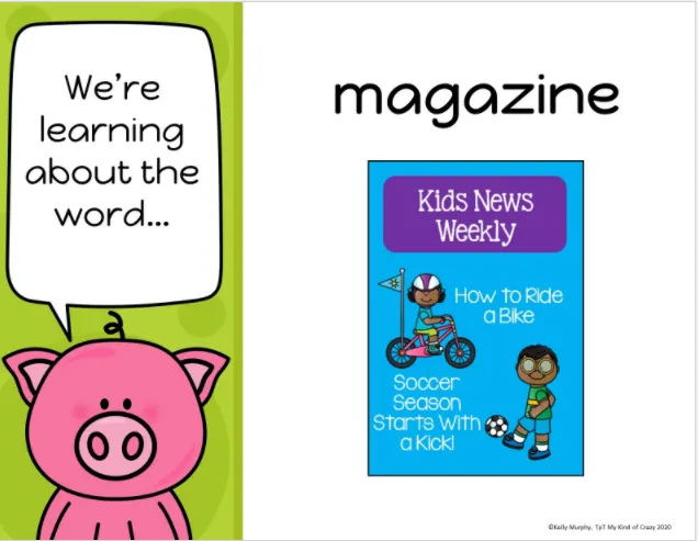 Edmark Level 1 Set M - Google Slide, Spec Ed, Reading, Remote Teaching ...