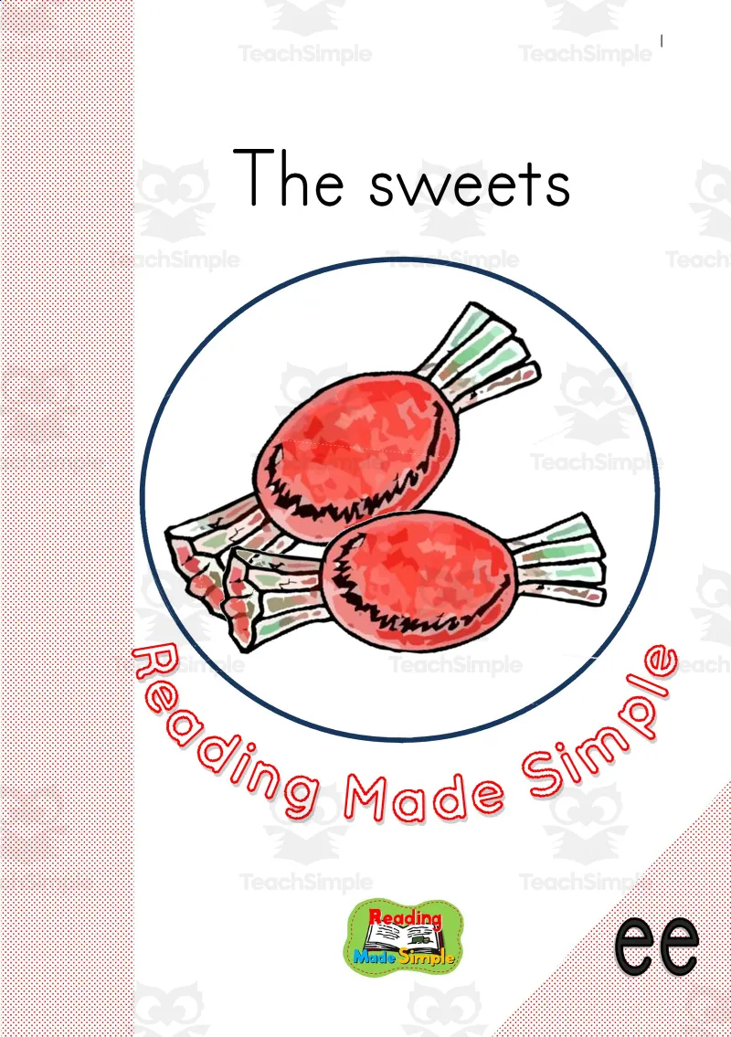 ee Phonic Reading Book Level 1: 5 by Teach Simple