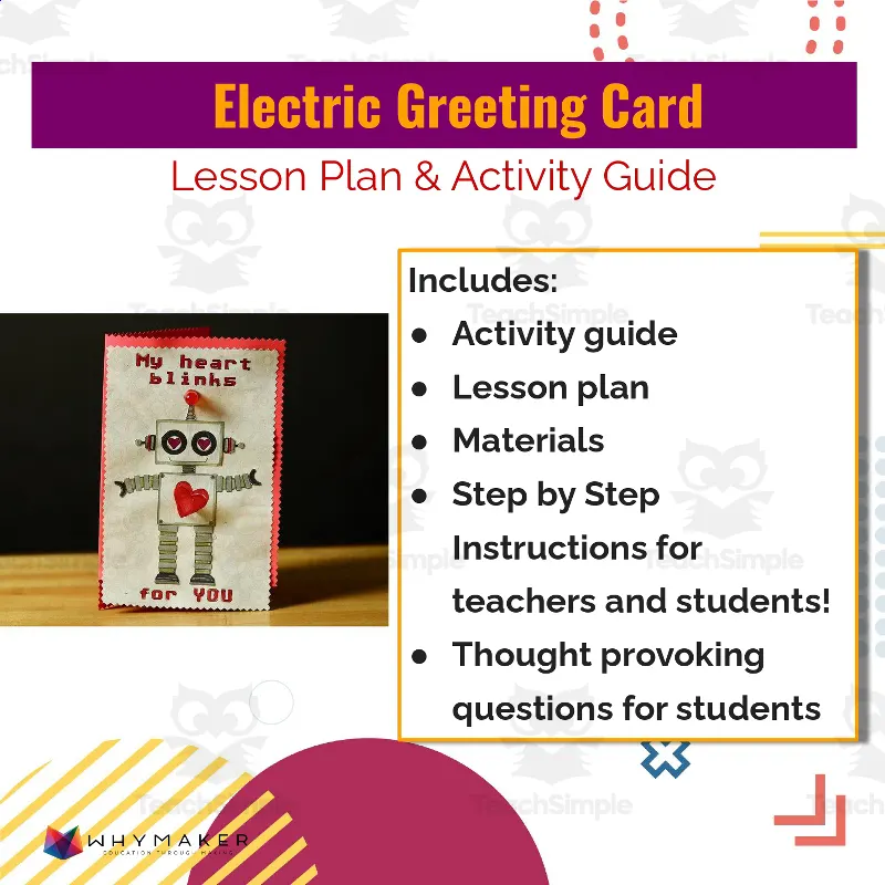 Electric Greeting Card Lesson Plan + Activity Guide by Teach Simple