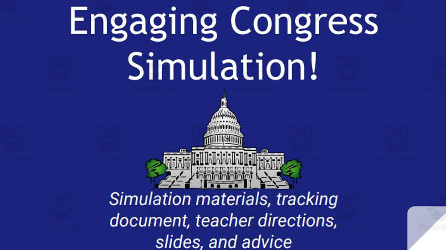 Engaging Congressional Simulation (A fun, interactive way to teach ...