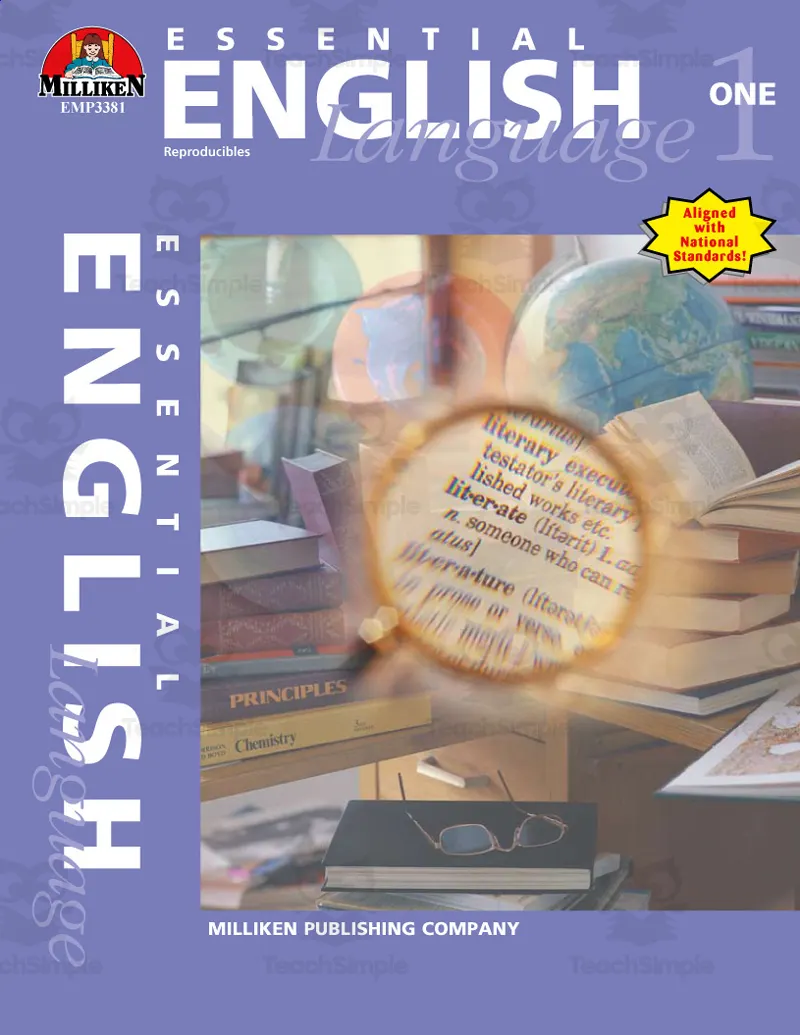 Essential English - Grade 1 by Teach Simple