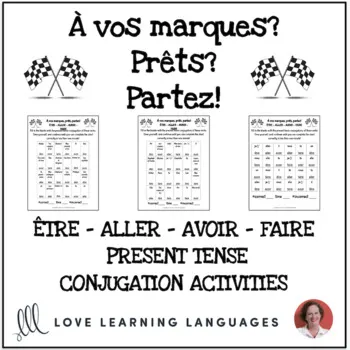 Être, aller, avoir, faire - Present tense conjugation practice by Teach ...