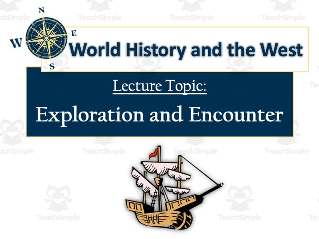 European History PowerPoint Lecture Bundle by Teach Simple