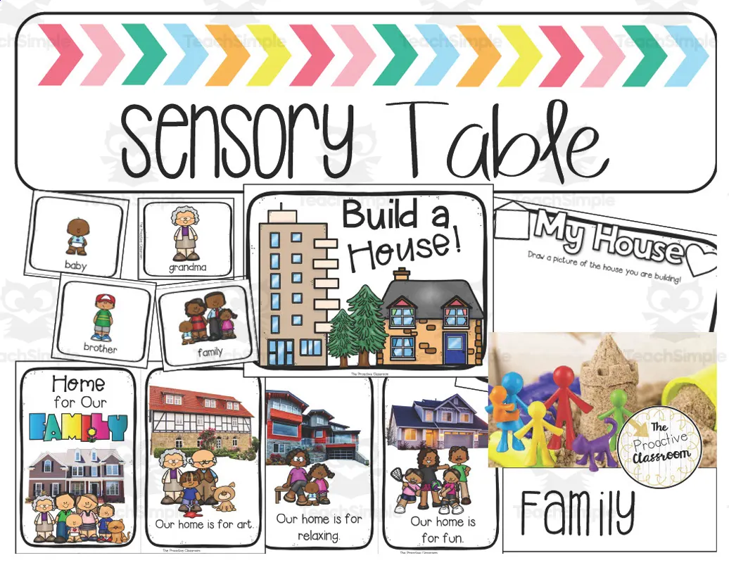 Family Sensory Table by Teach Simple
