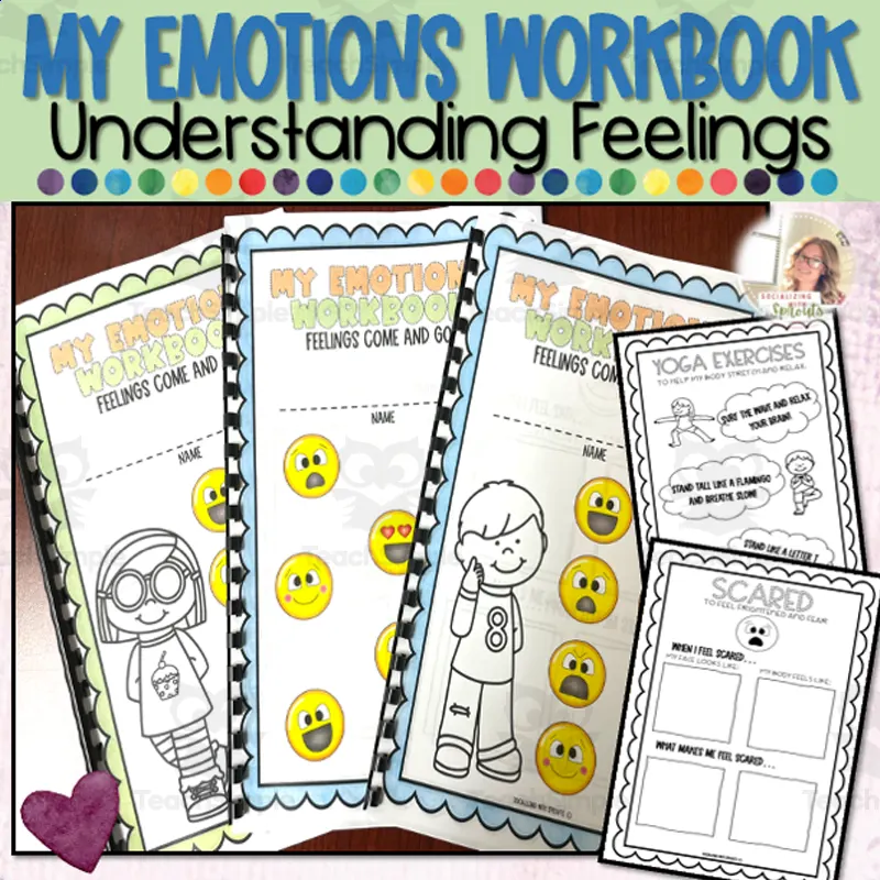 Feelings Journal Elementary | Managing and Expressing Feelings | Coping ...