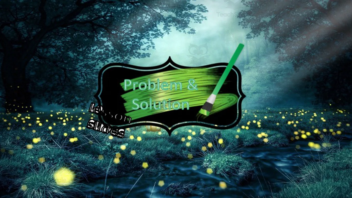 Fiction Elements: Problems & Solutions Lesson by Teach Simple