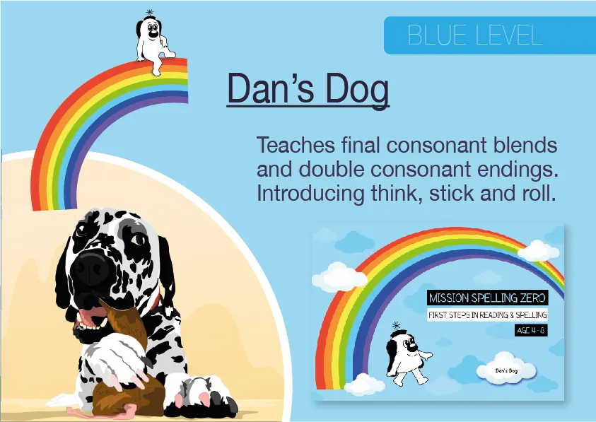 Final Consonant Blends & Double Consonant Endings: Dan’s Dog by Teach ...